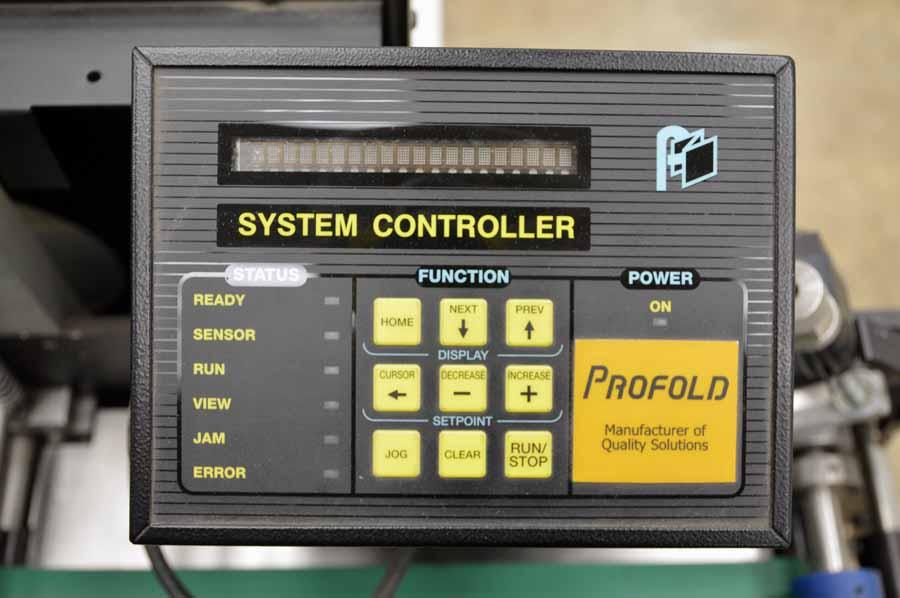 Lot #28: Profold LINX 3DX Tabber with Profold System Controller - WireBids